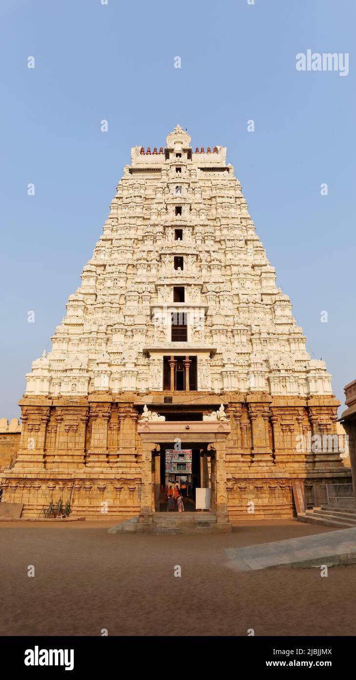 Rear View of Sriranga Vilasa Mandapam, Ranganathaswami Temple ...