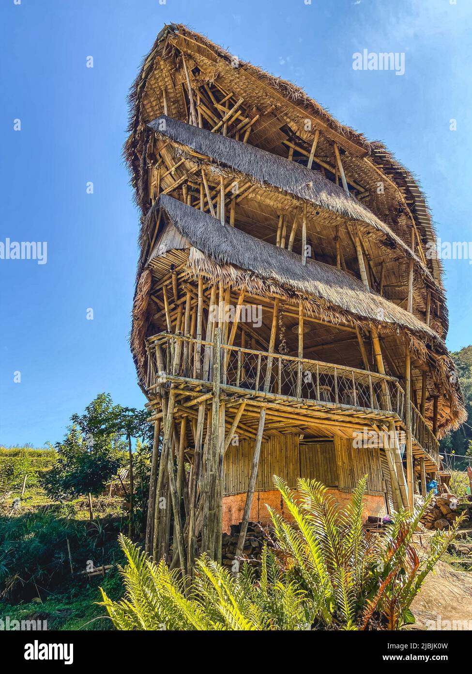 Giant bamboo home hi-res stock photography and images - Alamy