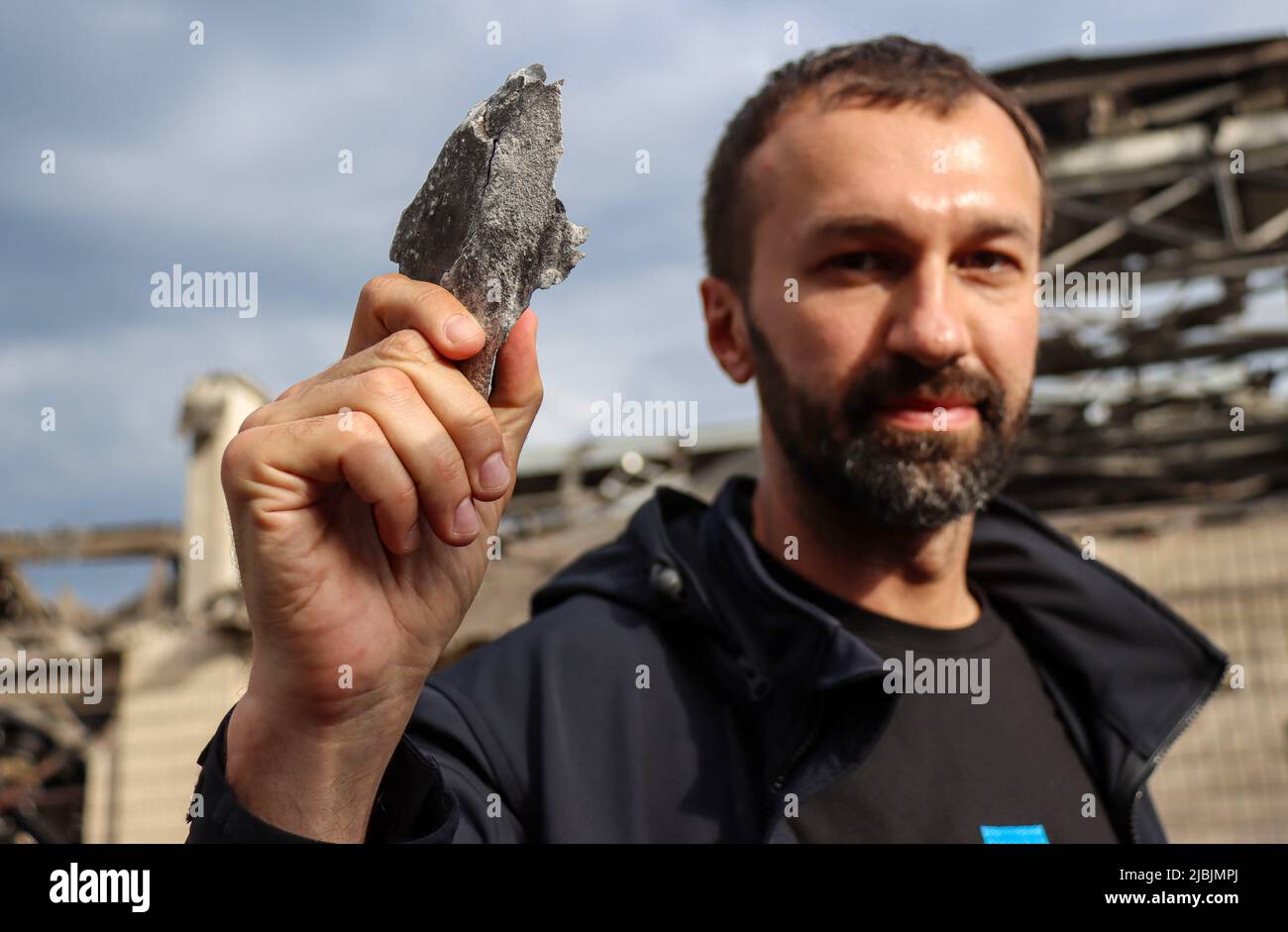 Non Exclusive: KYIV, UKRAINE - JUNE 05, 2022 - Member of the ...