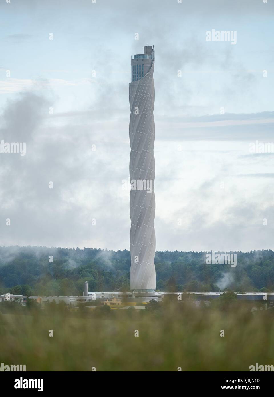 Tk elevator test tower hi-res stock photography and images - Alamy