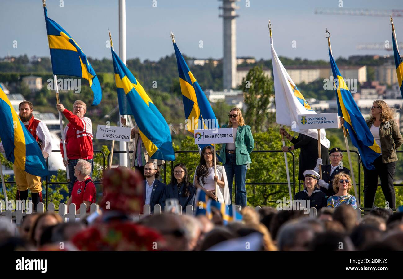 attending the Celebration of Sweden's national day, Stockholm, Sweden ...