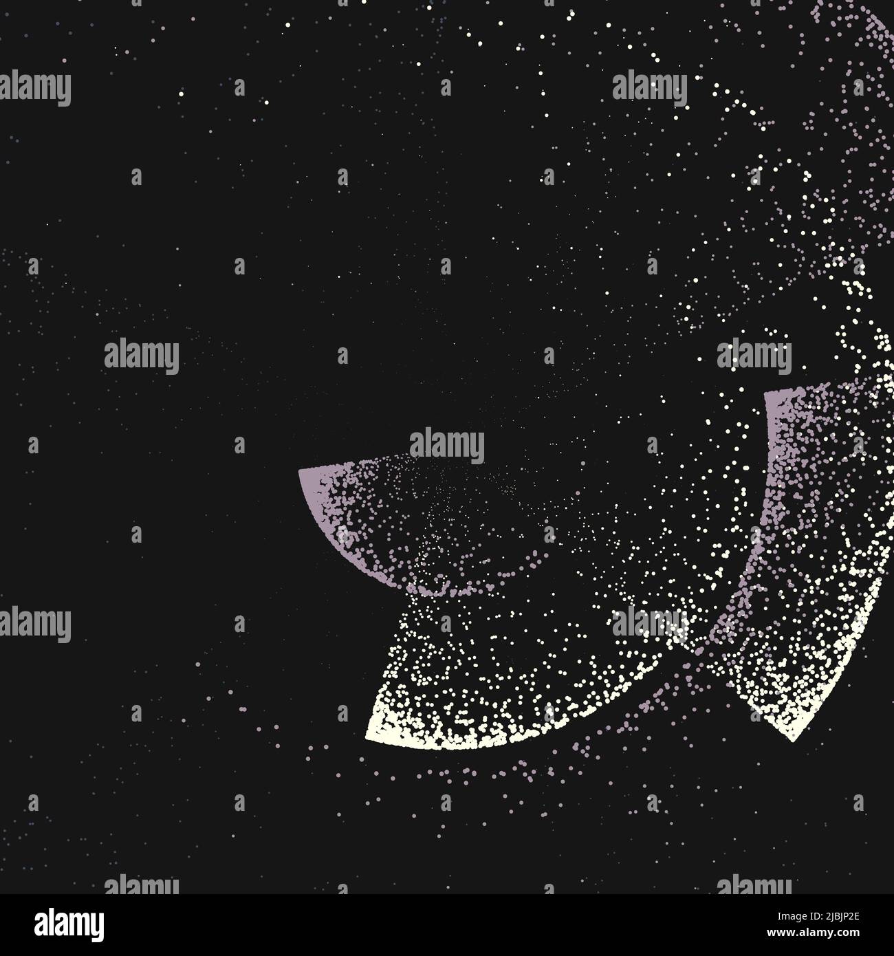 Noise Gradient Swirl Algorithm Example Implementation Illustration