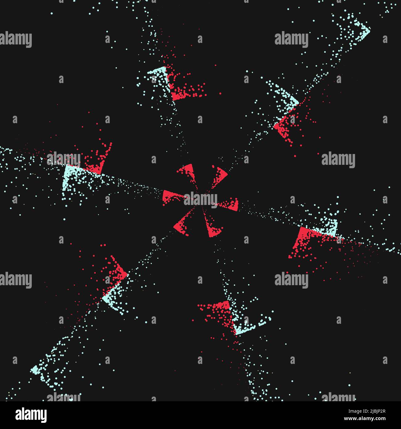 Noise Gradient Swirl Algorithm Example Implementation Illustration Stock Vector Image And Art Alamy