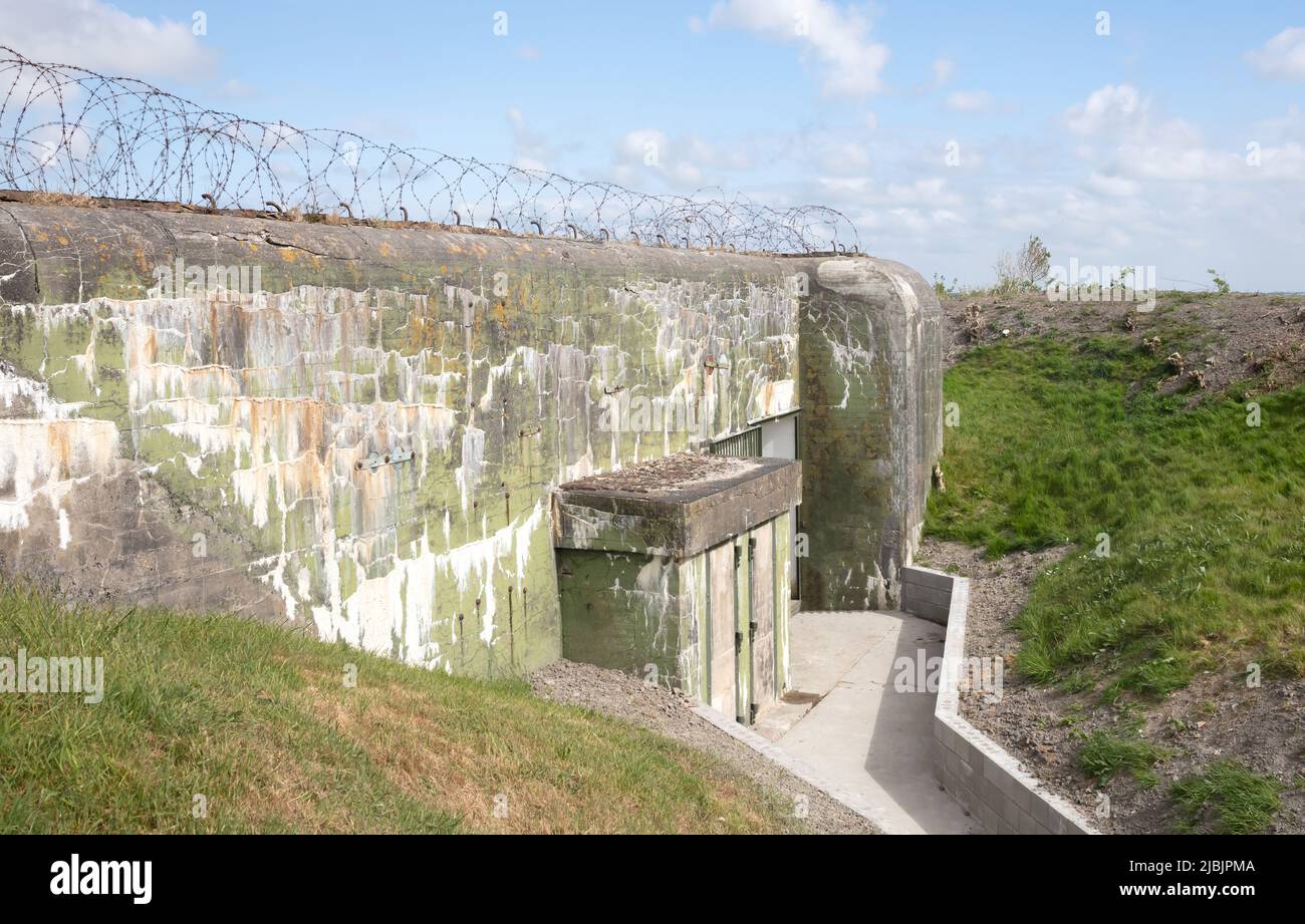 Old machine gun bunker hi-res stock photography and images - Alamy
