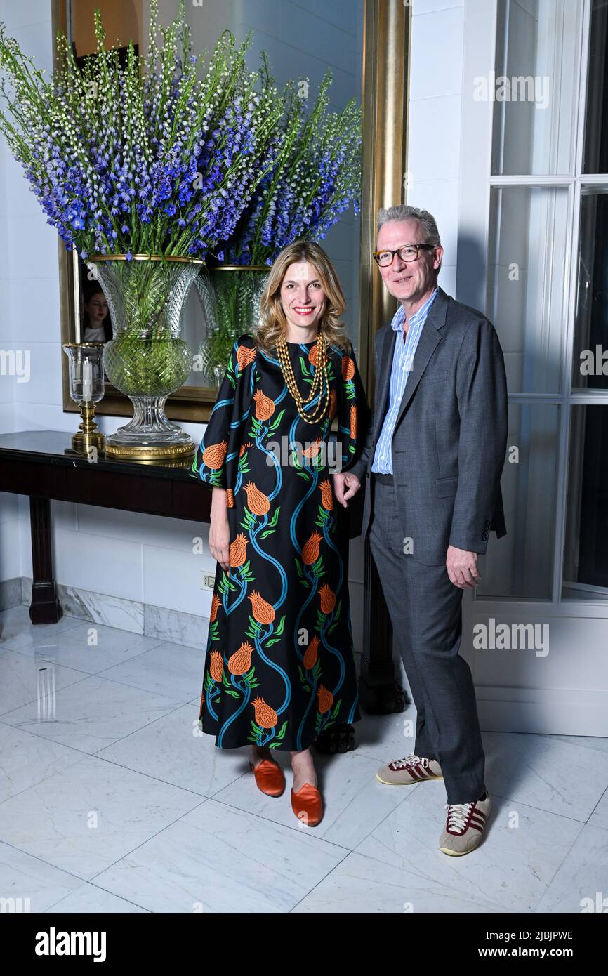 Martina Mondadori , Ashley Hicks 2022 Milan Design Week Ralph Lauren ...