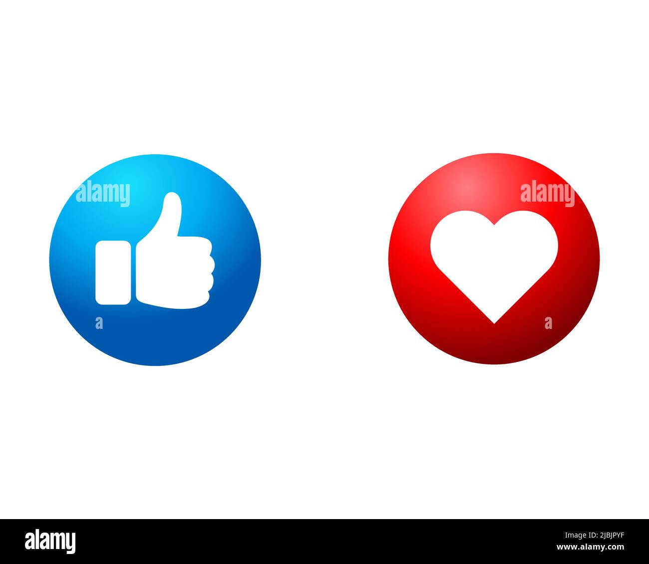 Like or thumb up and unlike Icons, Vector Set Stock Vector Image & Art ...