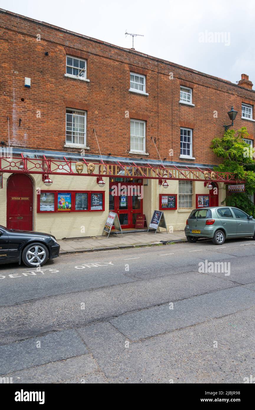 Exterior facade of The Kenton Theatre, a theatre and Grade II listed ...