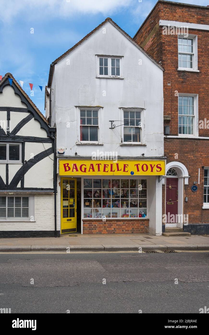 Bell street henley on thames oxfordshire england uk hi-res stock ...