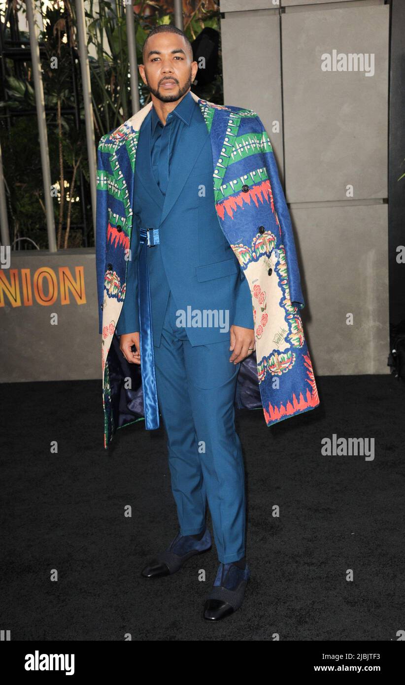 Los Angeles, CA. 6th June, 2022. Alano Miller at arrivals for JURASSIC ...