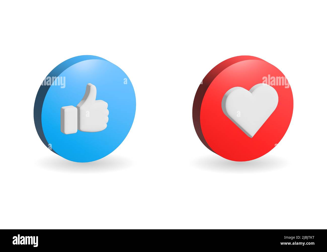 Like or thumb up and unlike Icons, Vector Set Stock Vector Image & Art ...