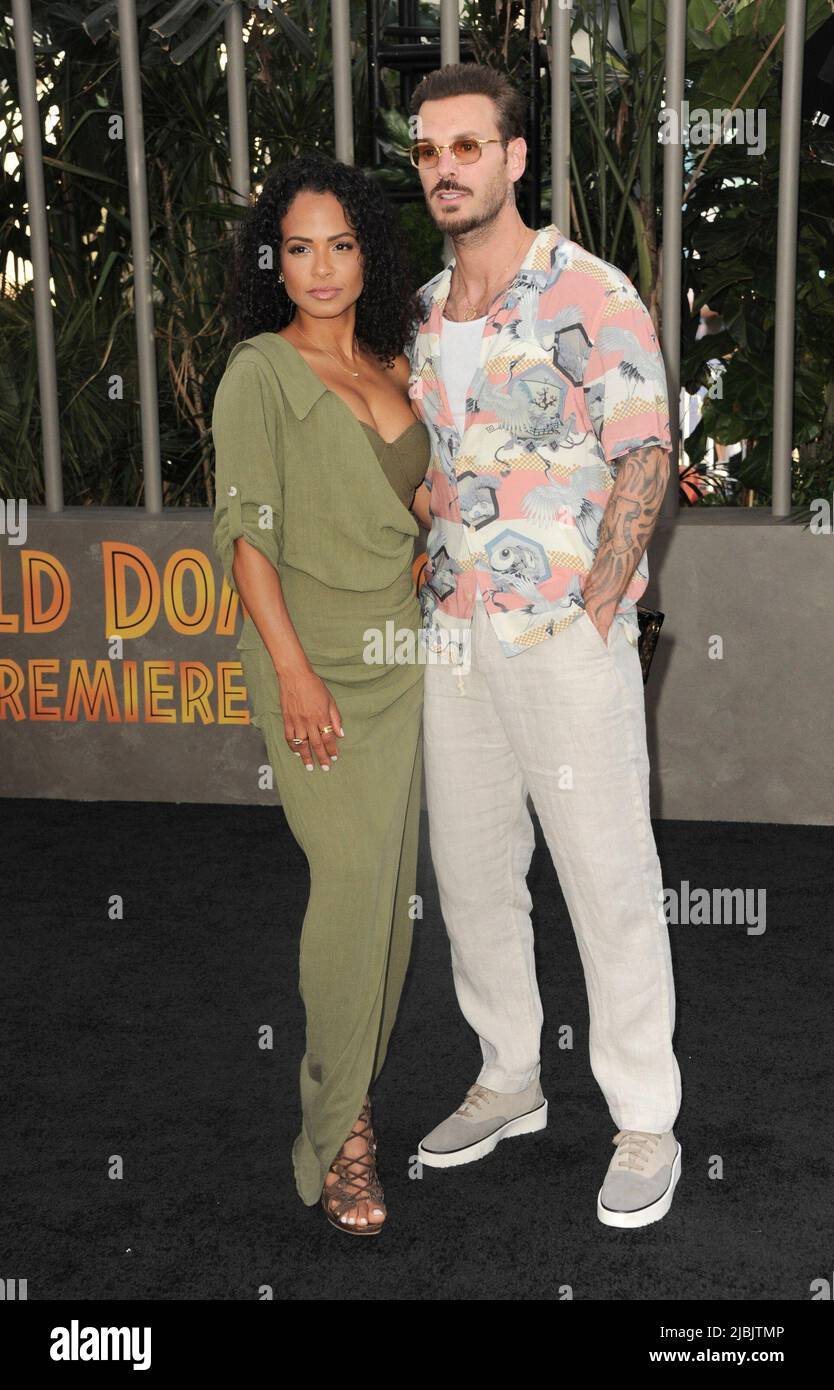 Los Angeles, CA. 6th June, 2022. Christina Milian, Matt Pokora at ...