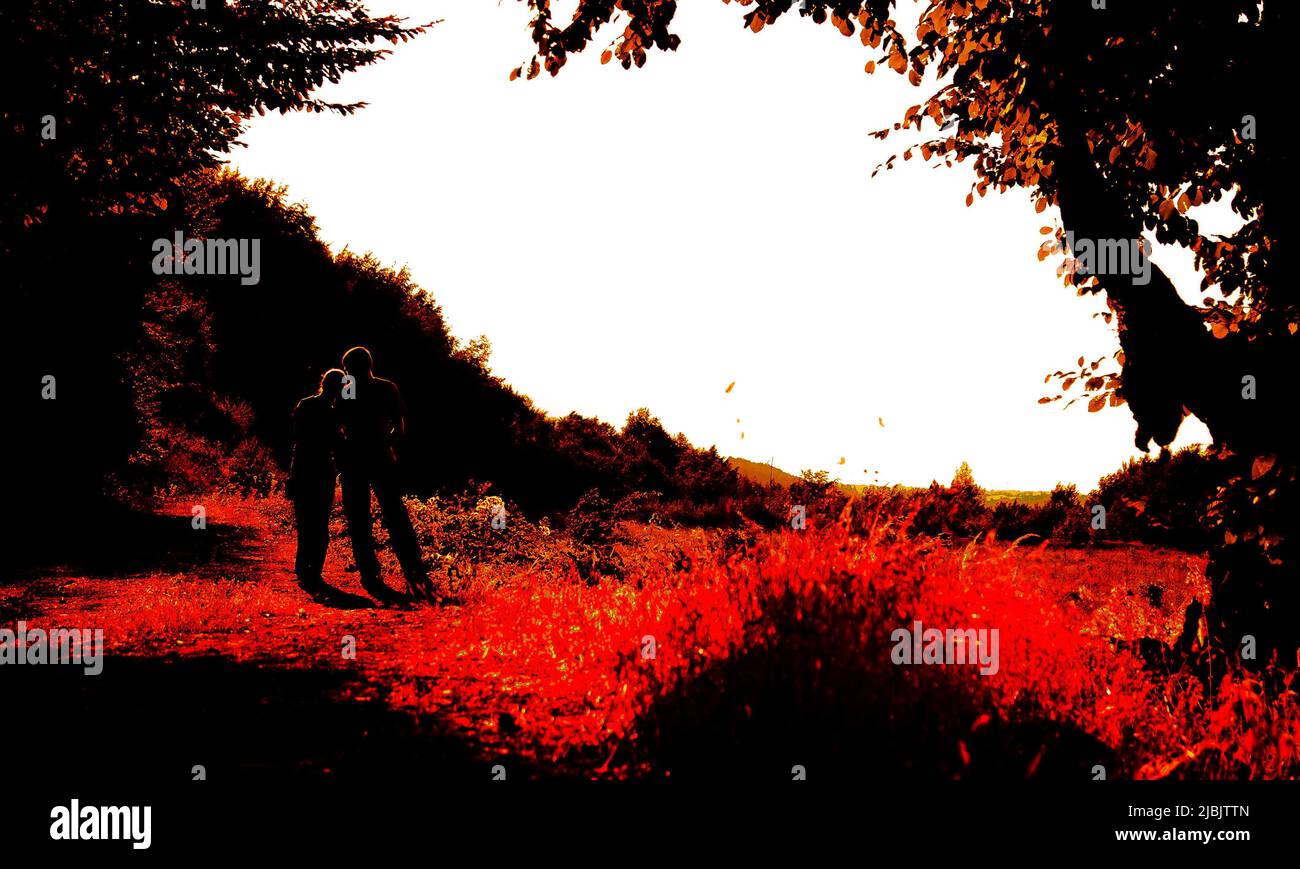 Fire of love scene hi-res stock photography and images - Alamy