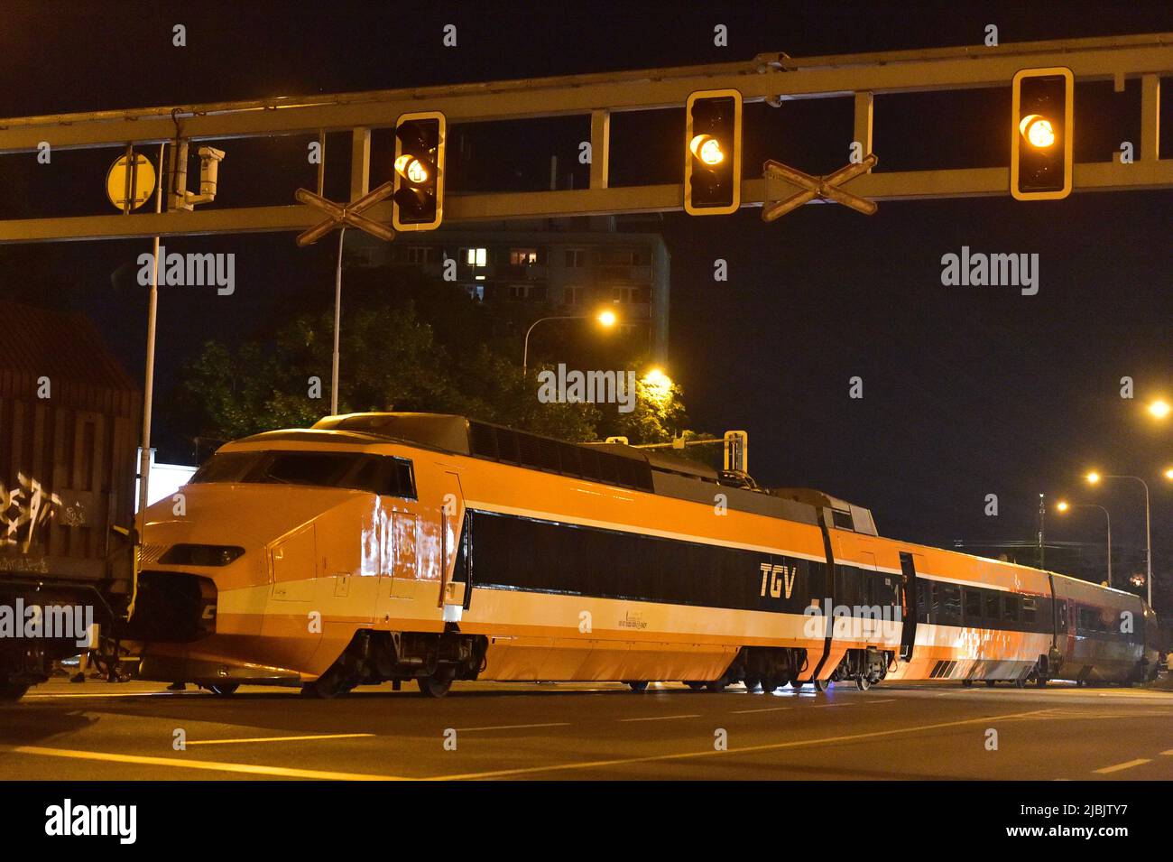 Brno, Czech Republic. 06th June, 2022. Arrival of France's high-speed ...