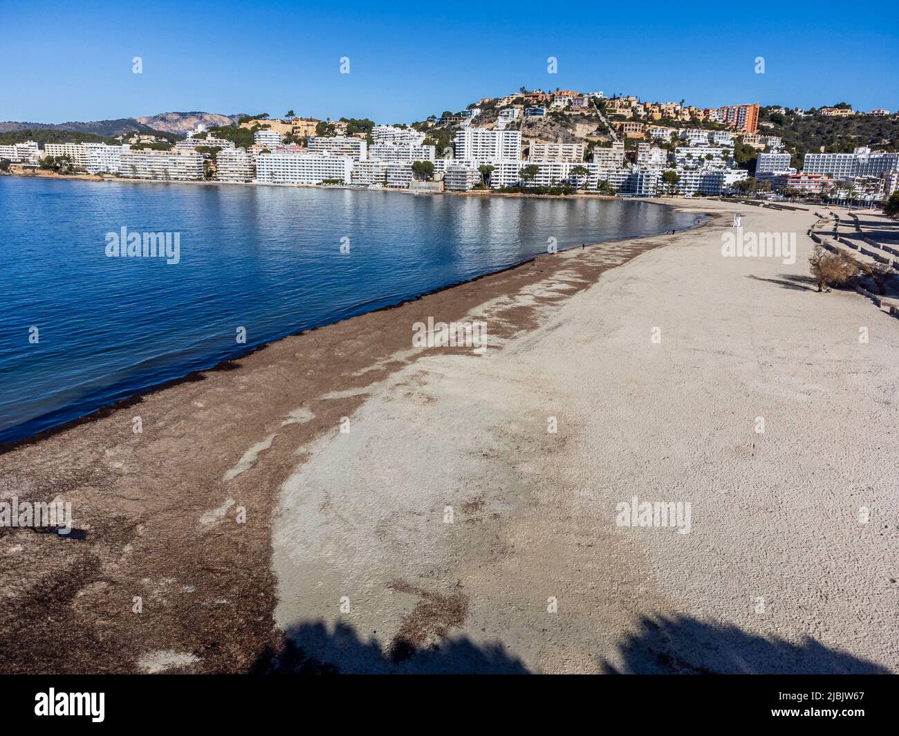 Santa Ponsa beach, Calviá, Mallorca, Balearic Islands, Spain Stock ...