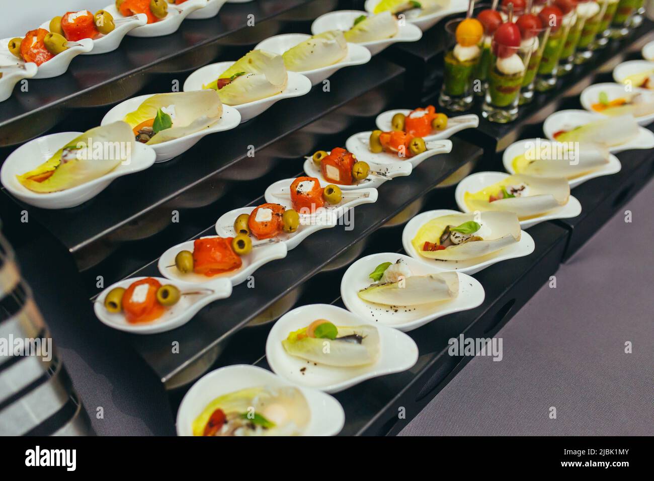 Conference meeting snack table hi-res stock photography and images - Alamy