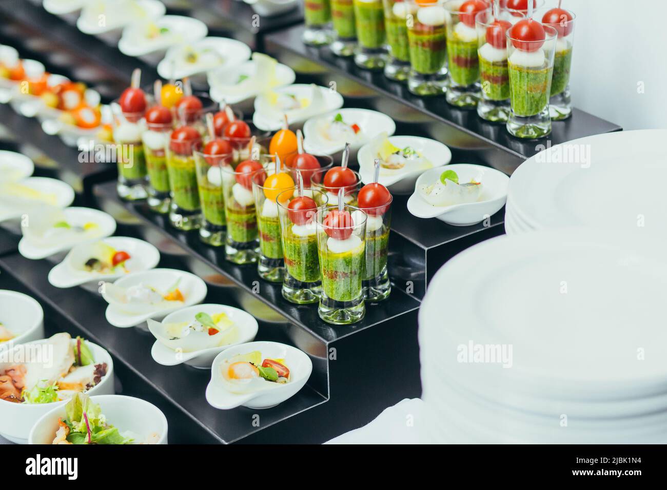 Conference meeting snack table hi-res stock photography and images - Alamy