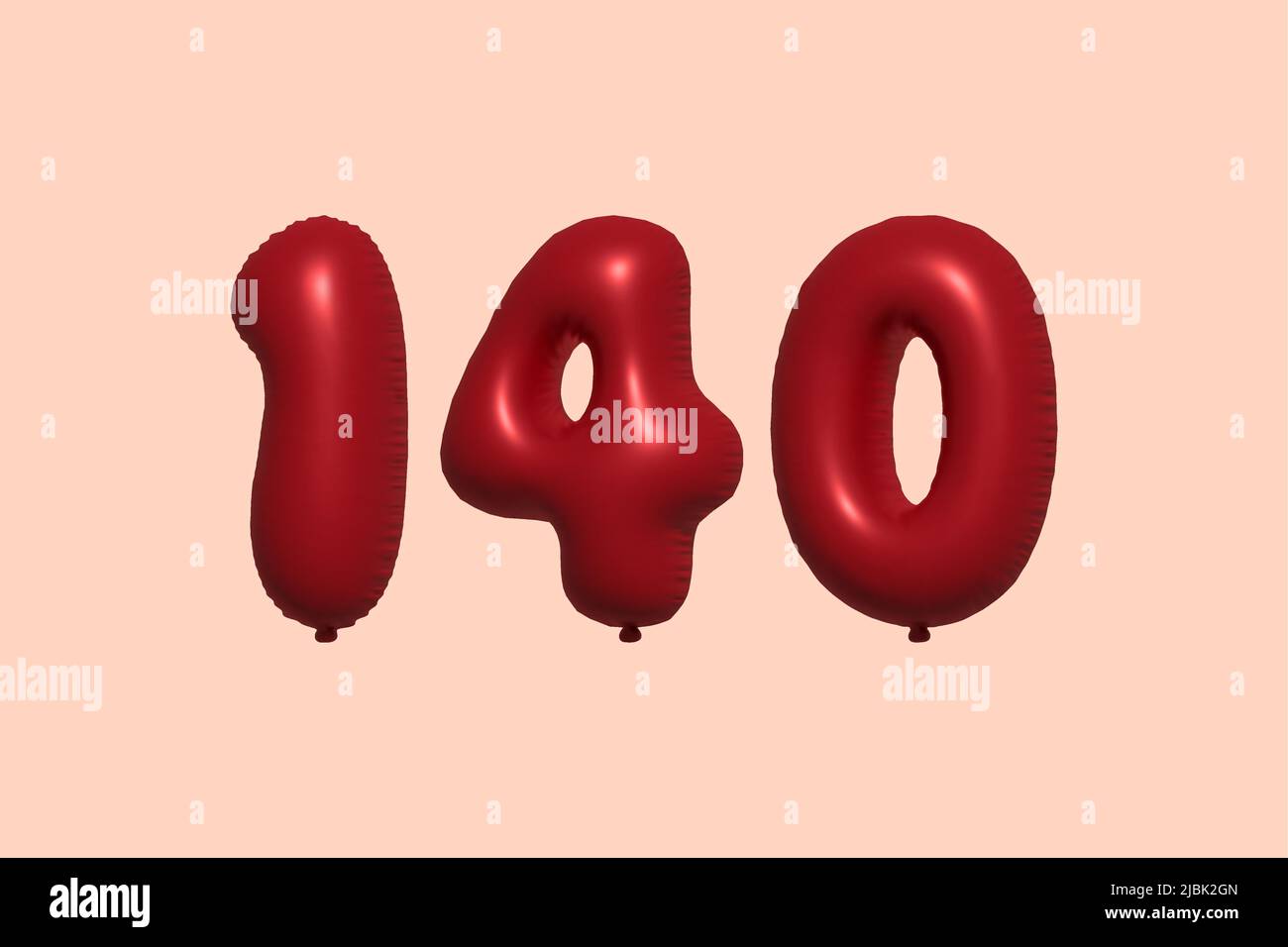Balloon number 140 hi-res stock photography and images - Alamy