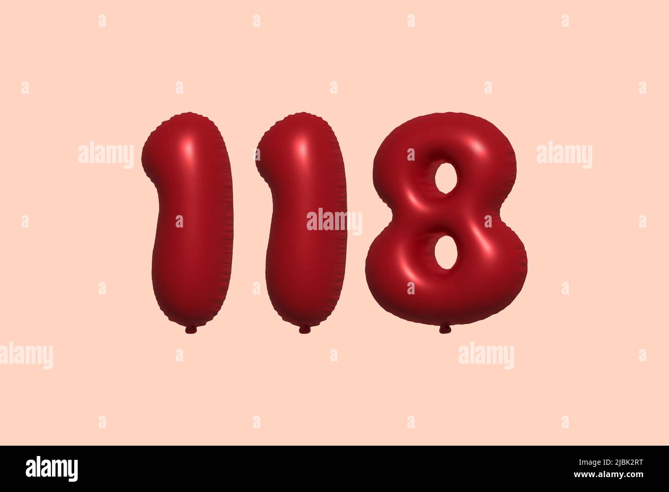 Balloon number 118 Stock Vector Images - Alamy