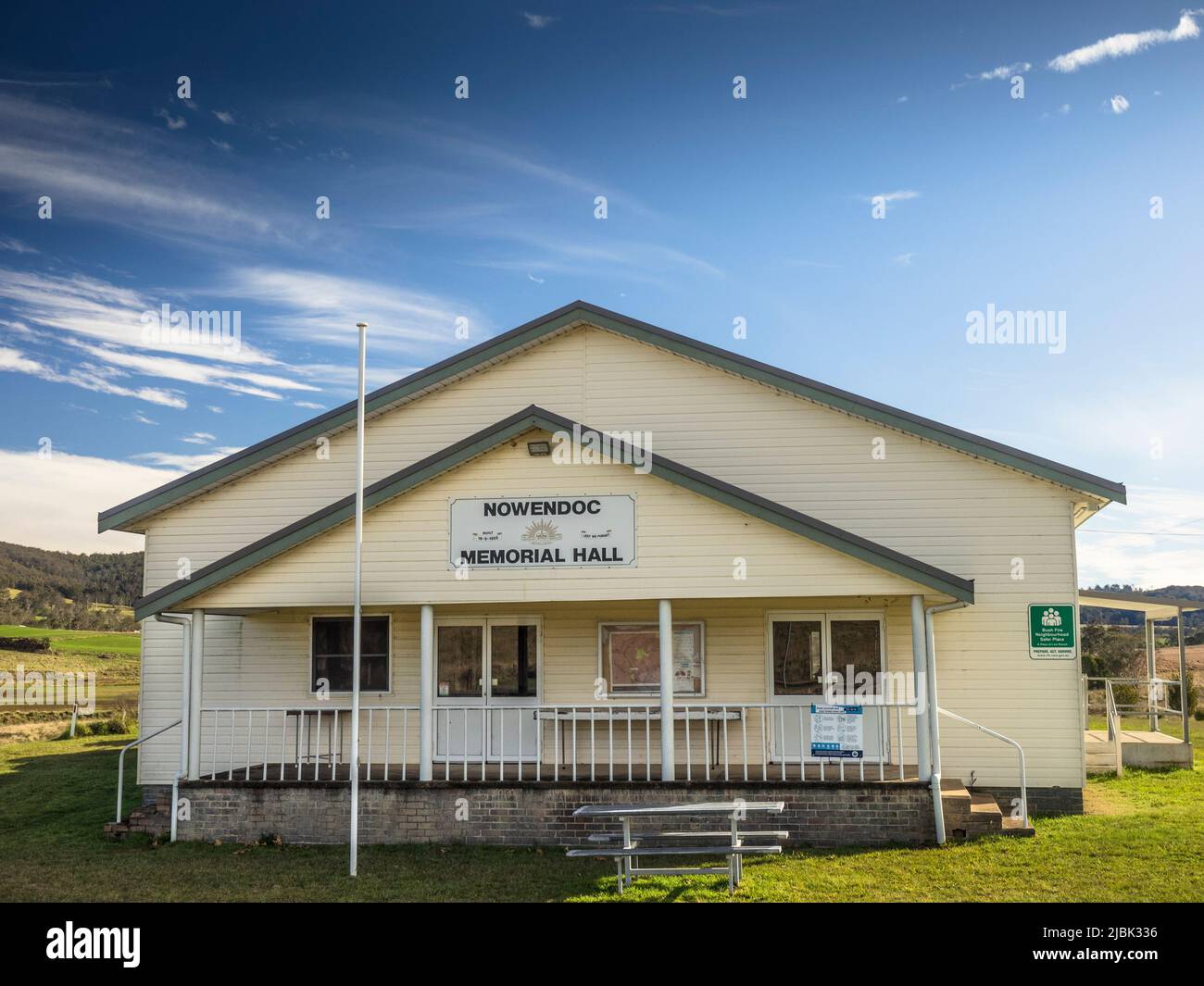Nowendoc Memorial Hall, Northern Tablelands, New South Wales Stock ...