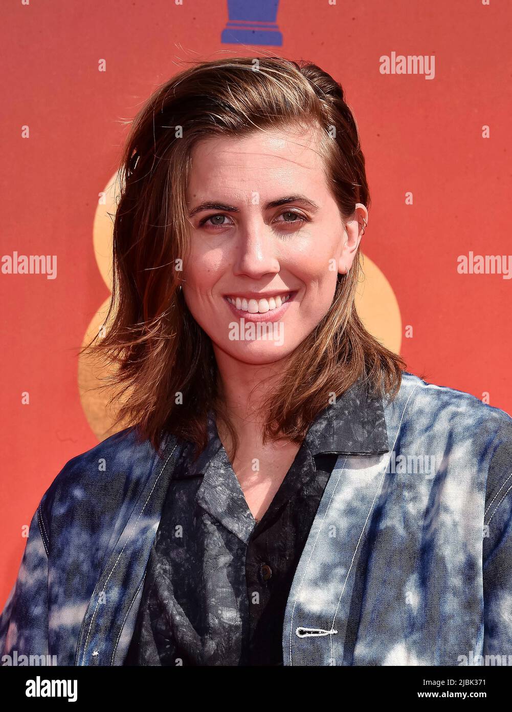 E.R. Fightmaster attends the 2022 MTV Movie and TV Awards at Barker ...