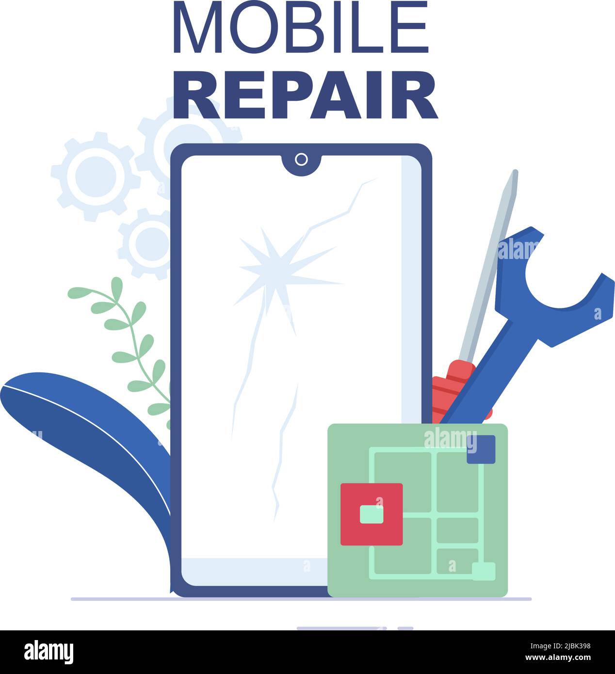 Mobile Repair of a Telephone or Smartphone Electronics Service with ...