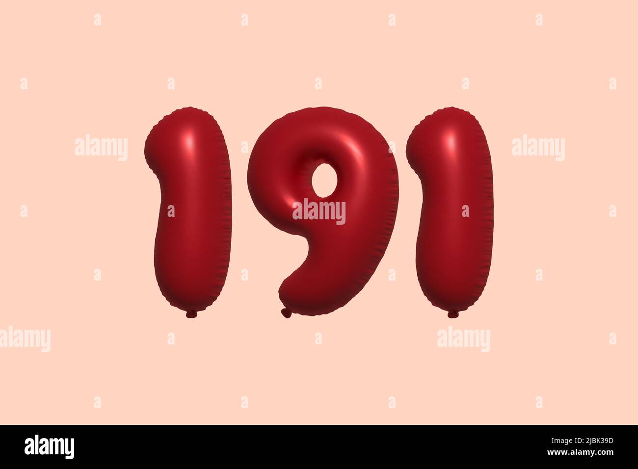 Balloon number 190 hi-res stock photography and images - Alamy