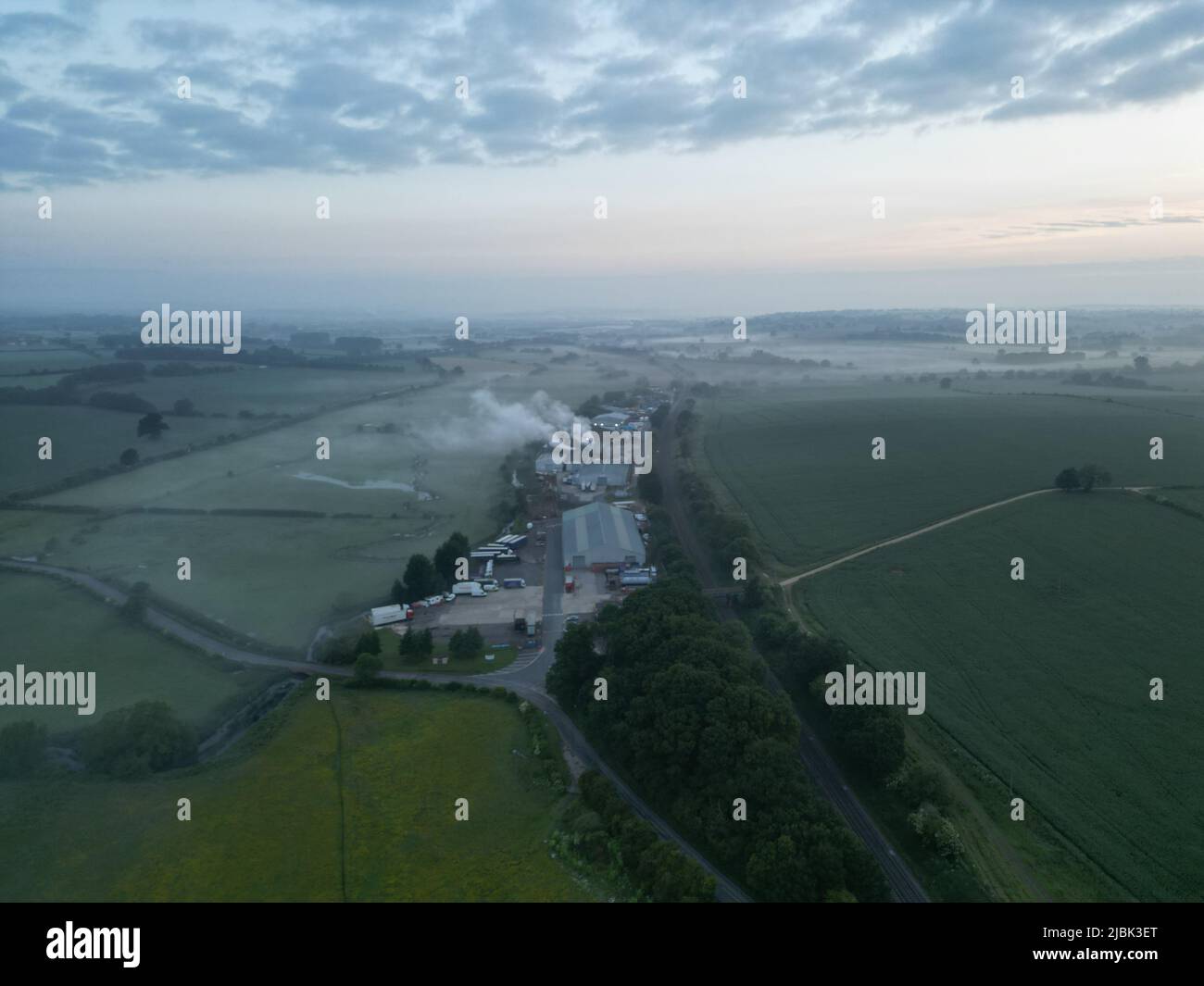 Cherwell Valley Business Park. Twyford Mill Aerial photo ...