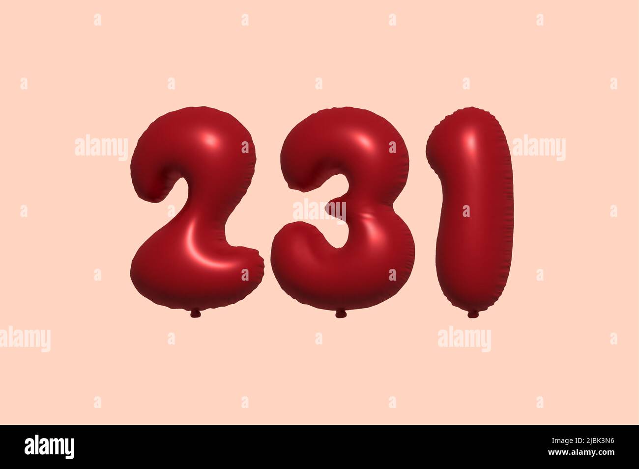 Balloon number 231 hi-res stock photography and images - Alamy