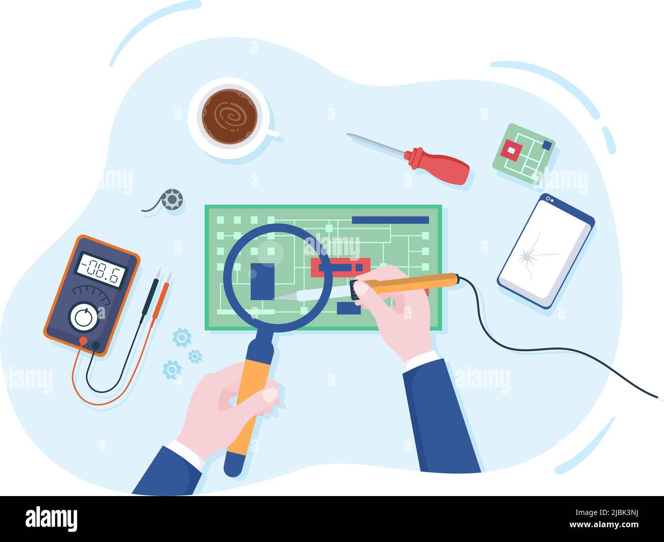 Breakdown symbol Stock Vector Images - Alamy