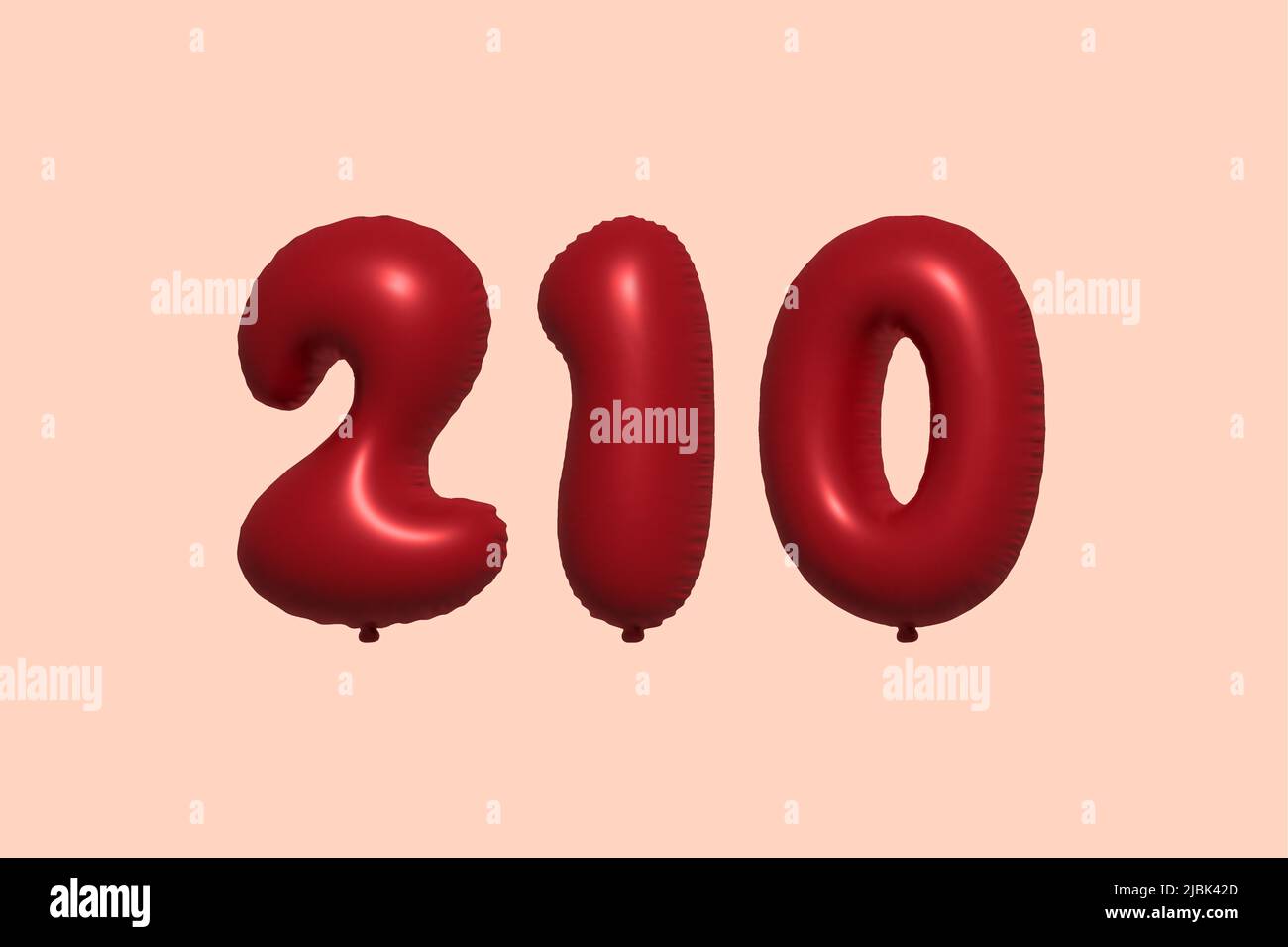 Balloon number 210 hi-res stock photography and images - Alamy