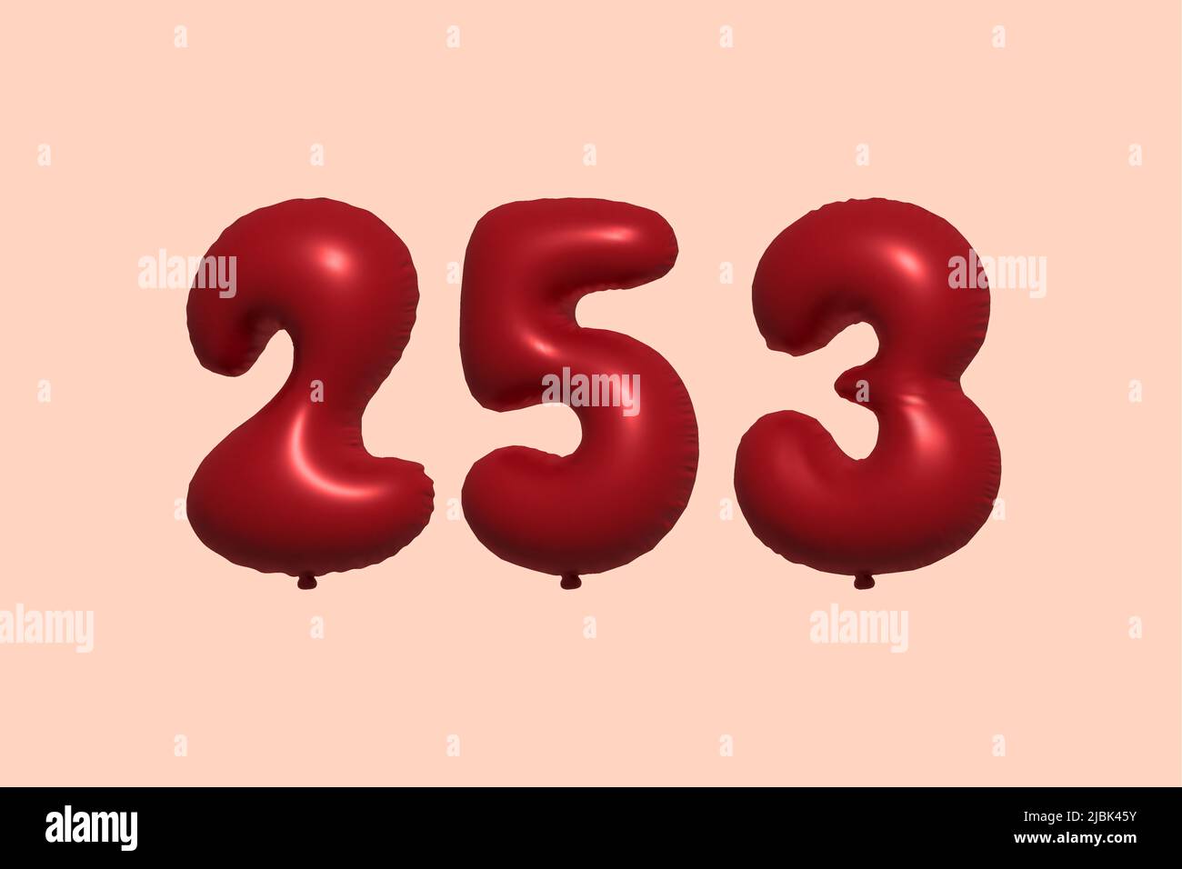 Balloon number 253 hi-res stock photography and images - Alamy