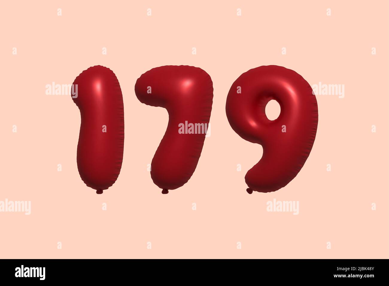 Balloon number 178 hi-res stock photography and images - Alamy