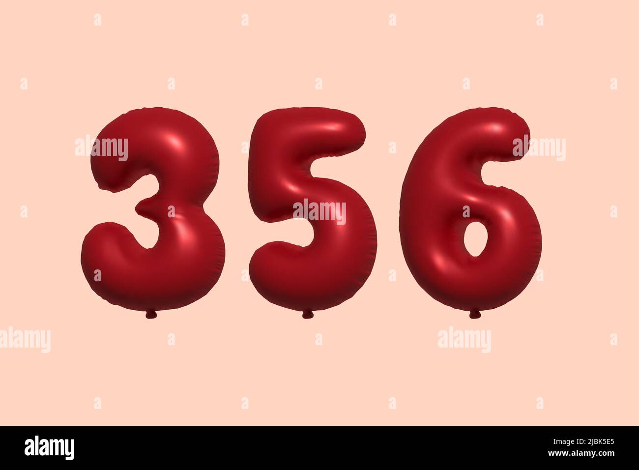 3d number 356 Stock Vector Images - Alamy