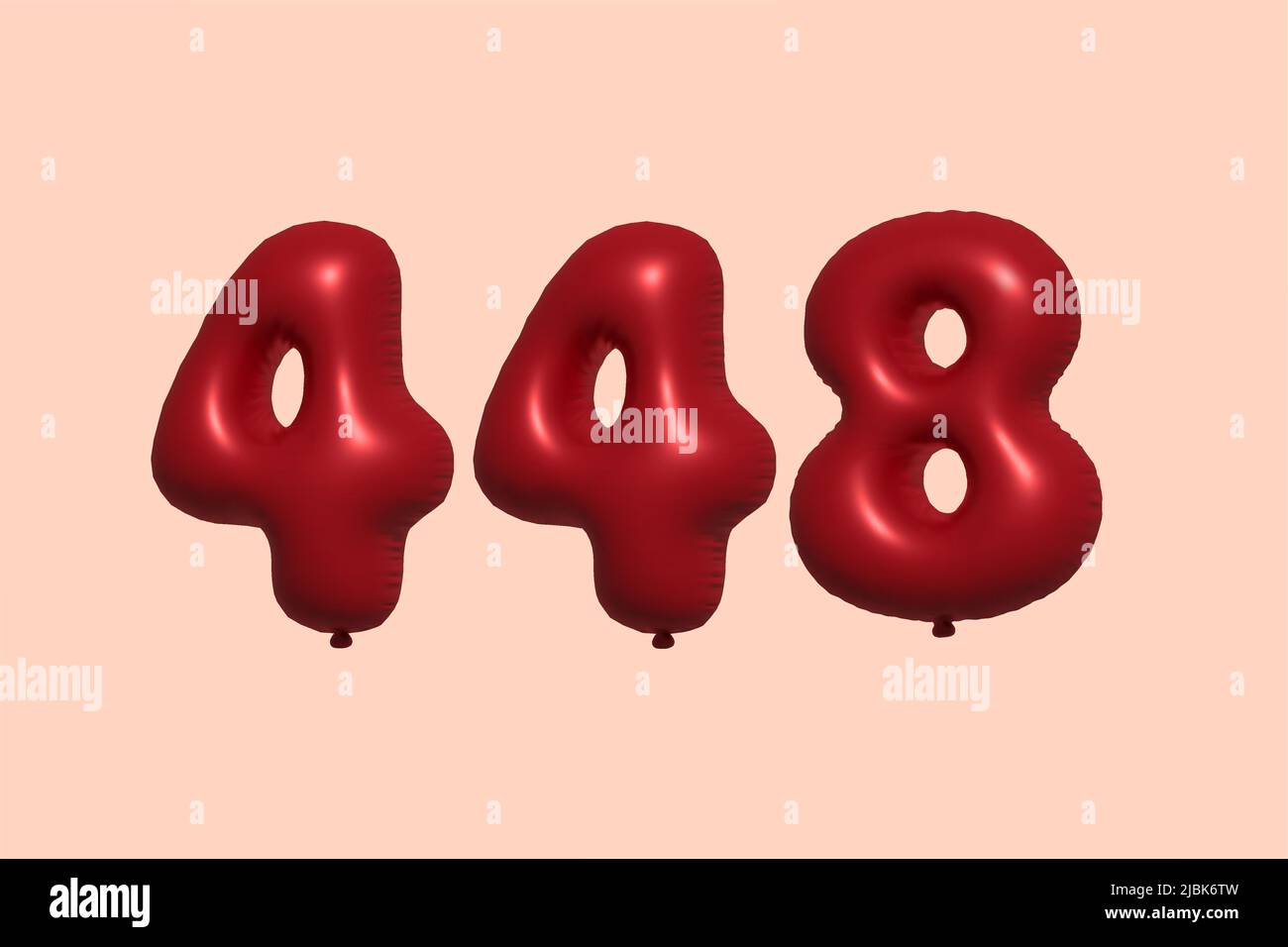 3d number 448 hi-res stock photography and images - Alamy