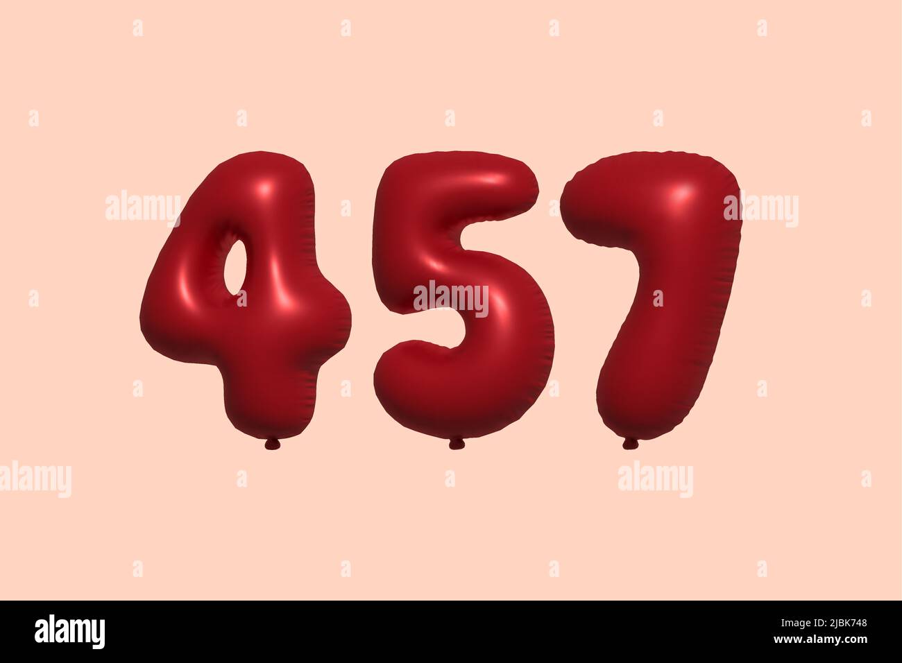 3d number 457 hi-res stock photography and images - Alamy