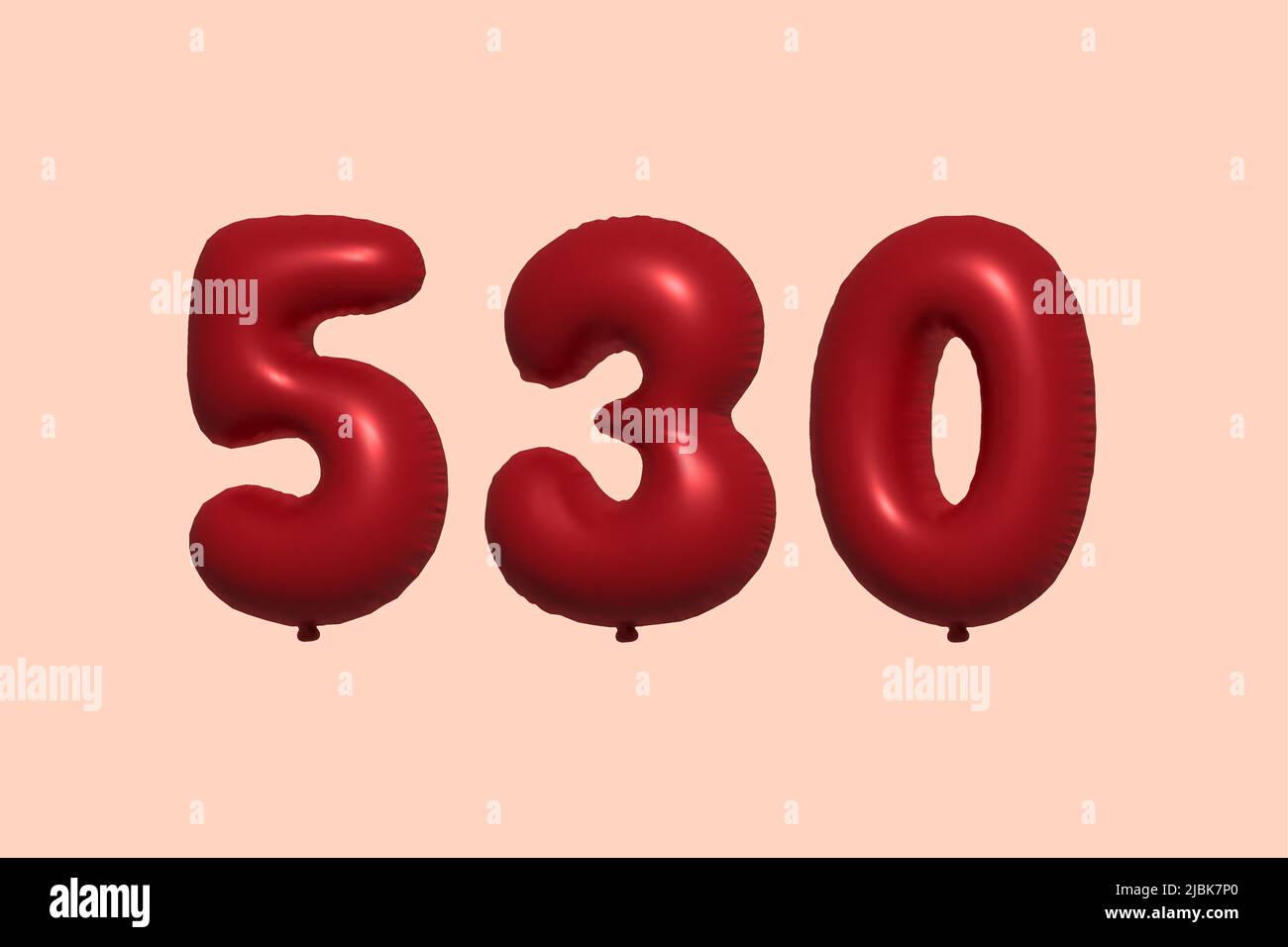 3d number 530 hi-res stock photography and images - Alamy
