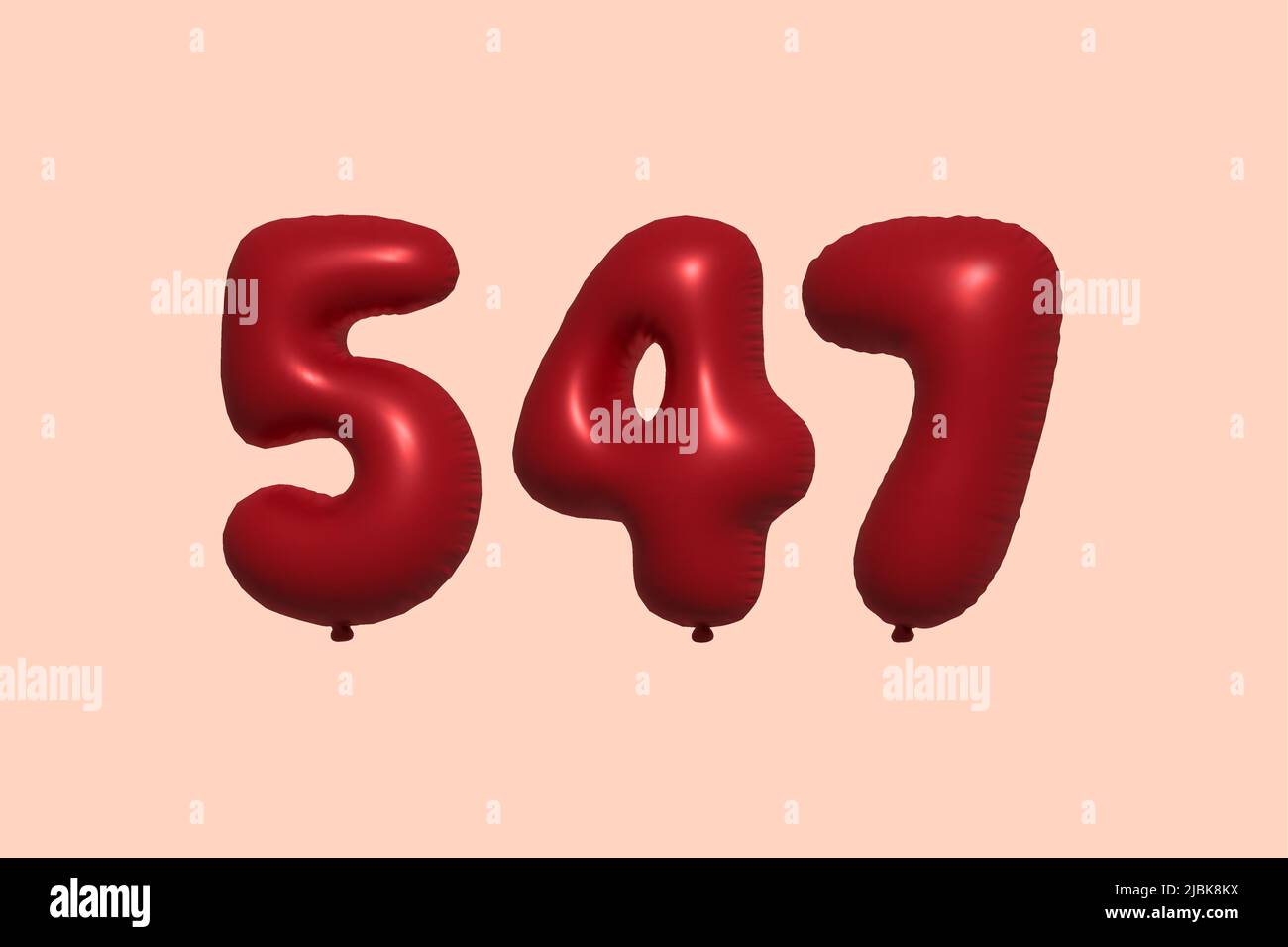 3d number 547 hi-res stock photography and images - Alamy
