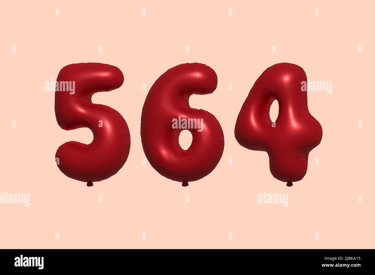 3d number 564 hi-res stock photography and images - Alamy