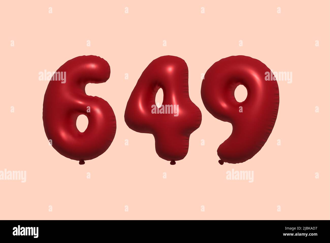 Balloon number 649 Stock Vector Images - Alamy