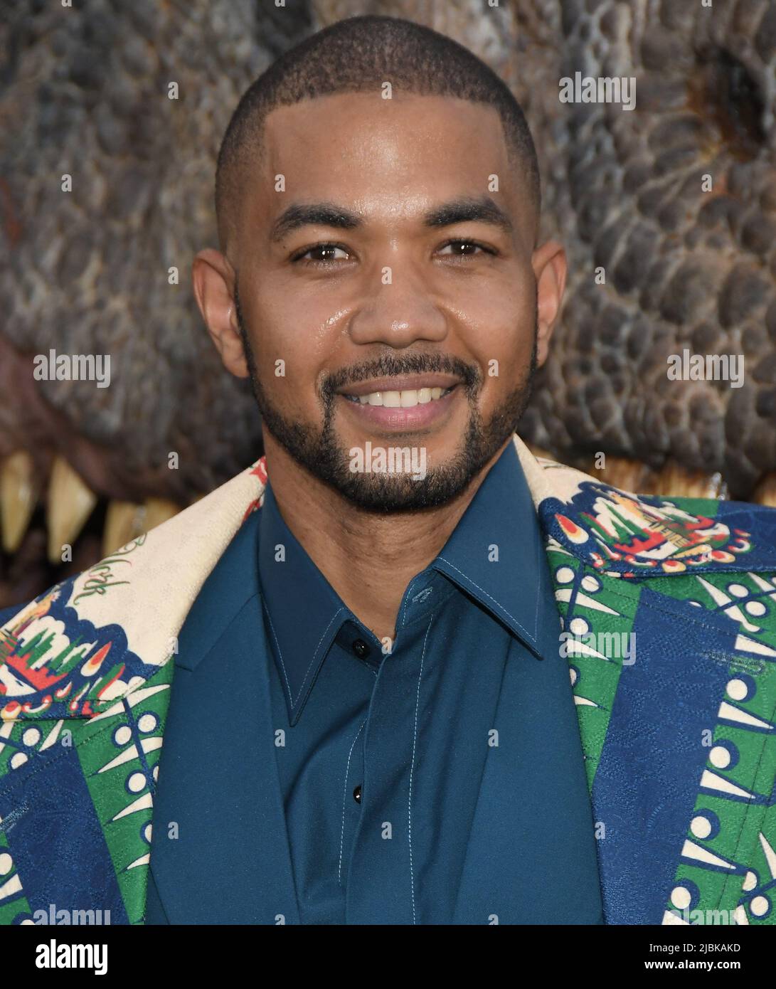 Alano Miller arrives at the Universal Pictures' JURASSIC WORLD DOMINION ...