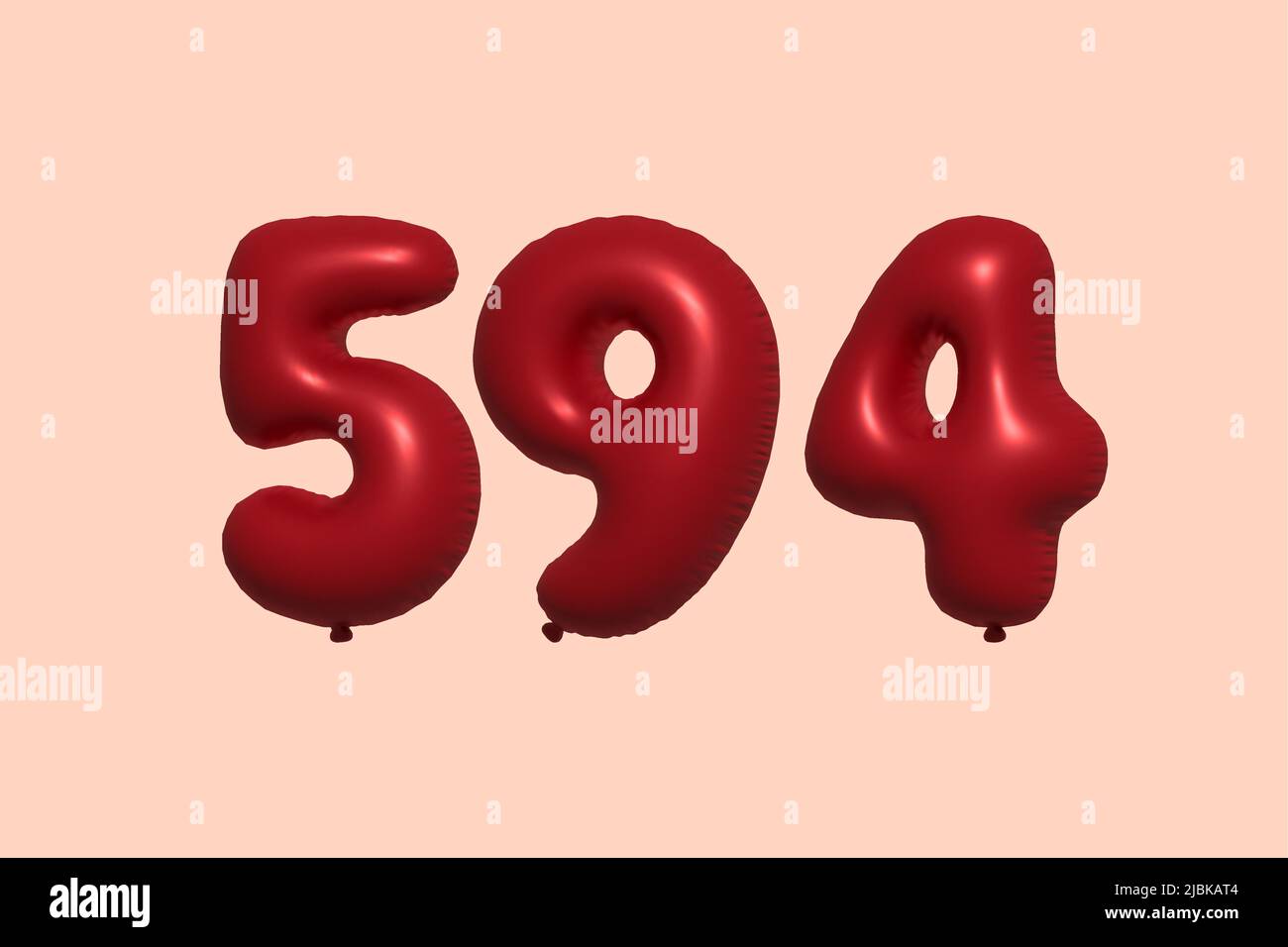 3d number 594 hi-res stock photography and images - Alamy