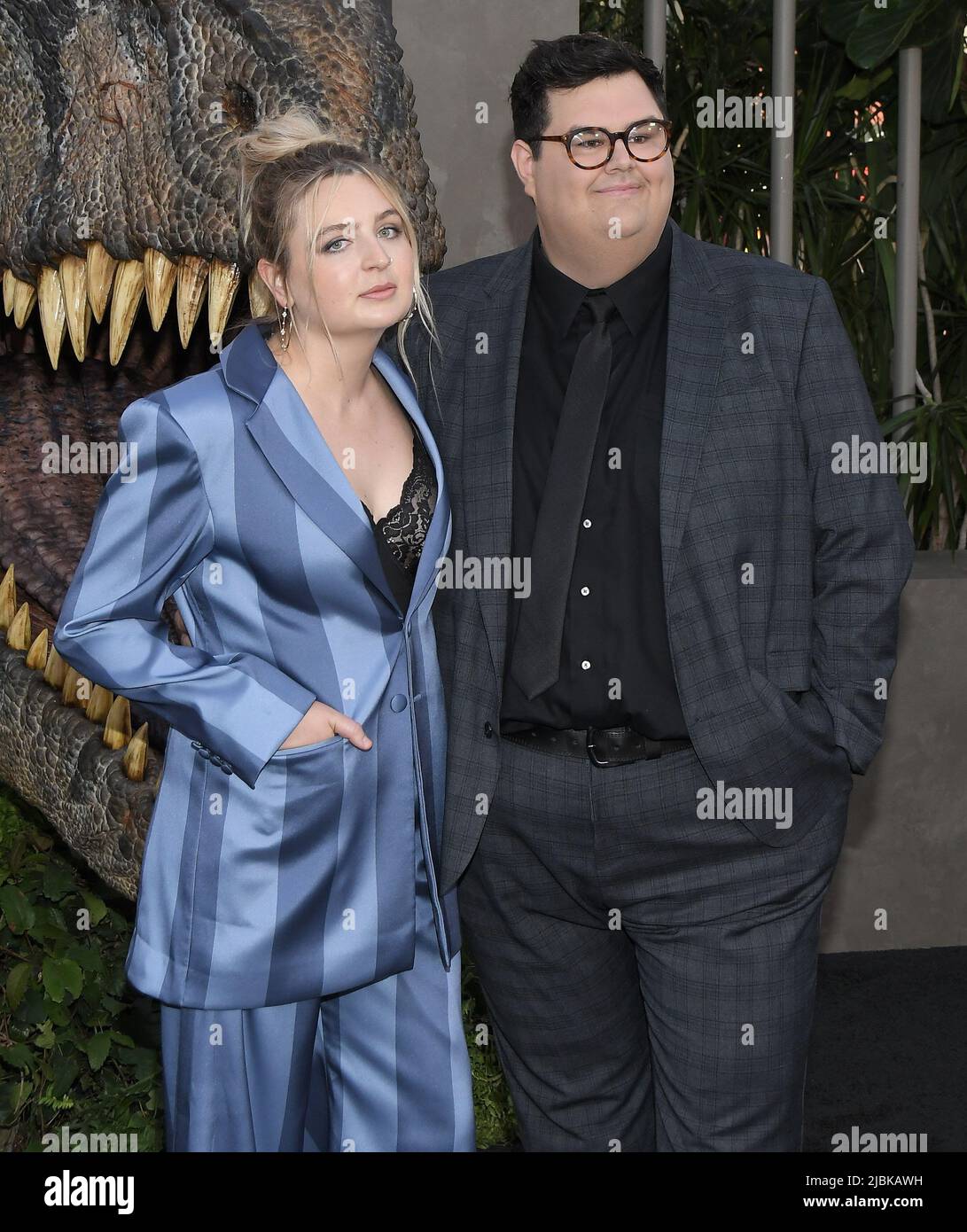 Los Angeles, USA. 06th June, 2022. (L-R) Holmes and Caleb Hearon at the ...