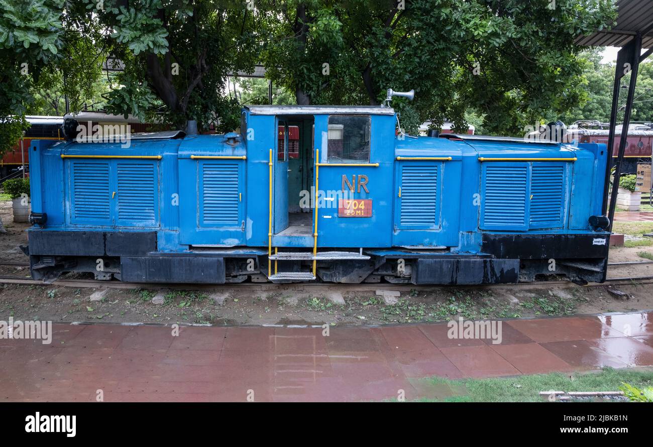 ZDM1 #704. This loco used to work on the Kalka Simla Railway prior to ...