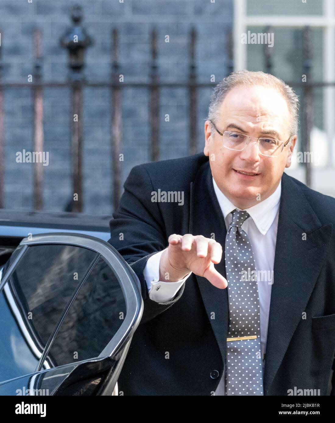 London, UK. 07th June, 2022. Michael Ellis, Paymaster General arrives ...
