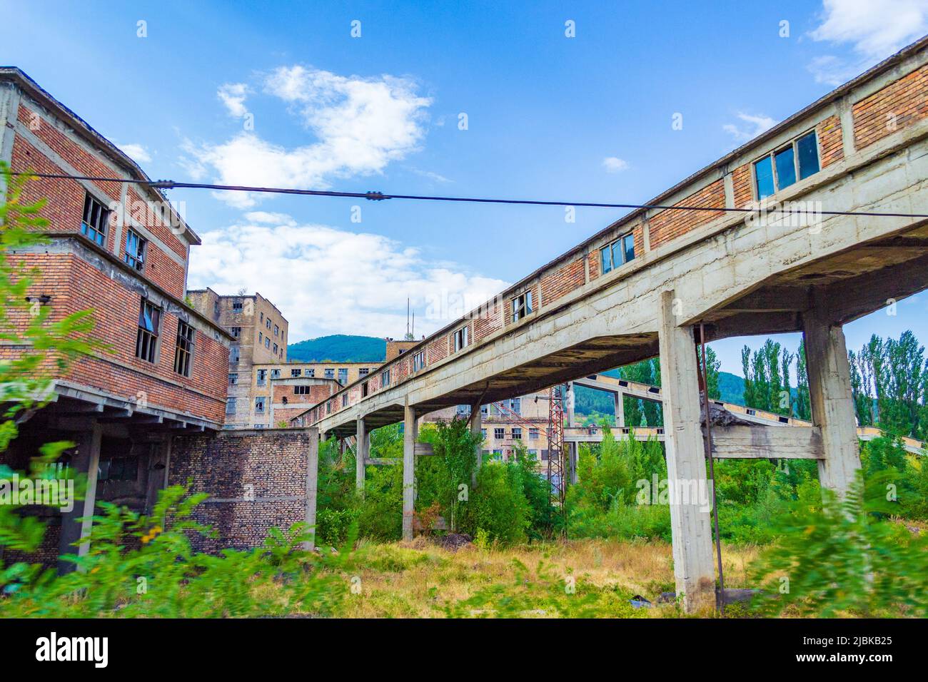 abandoned factory in Sliven district,Bulgaria Stock Photo - Alamy