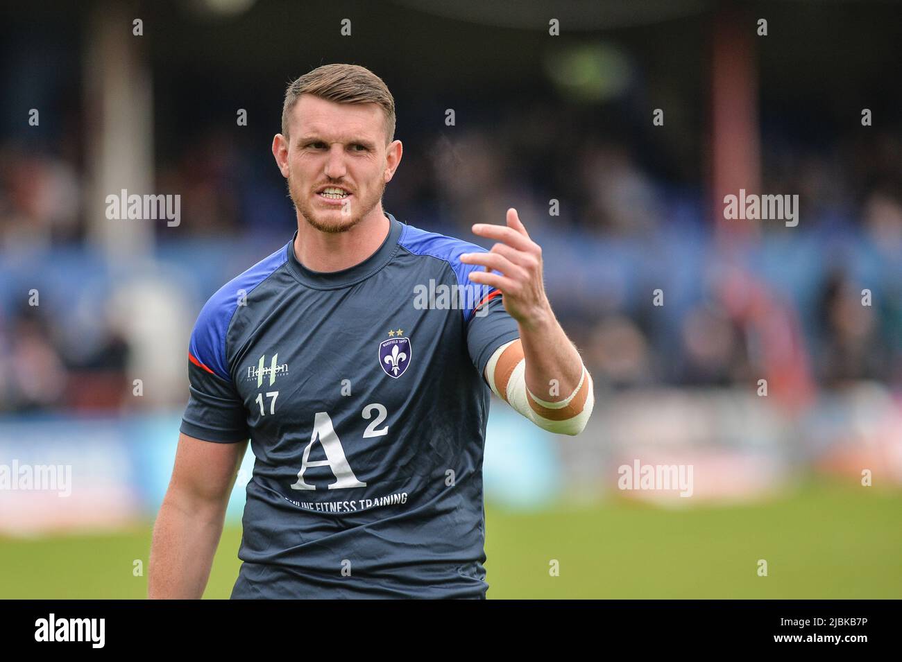 Wakefield, England - 5 June 2022 - Wakefield Trinity's Lee Gaskell ...