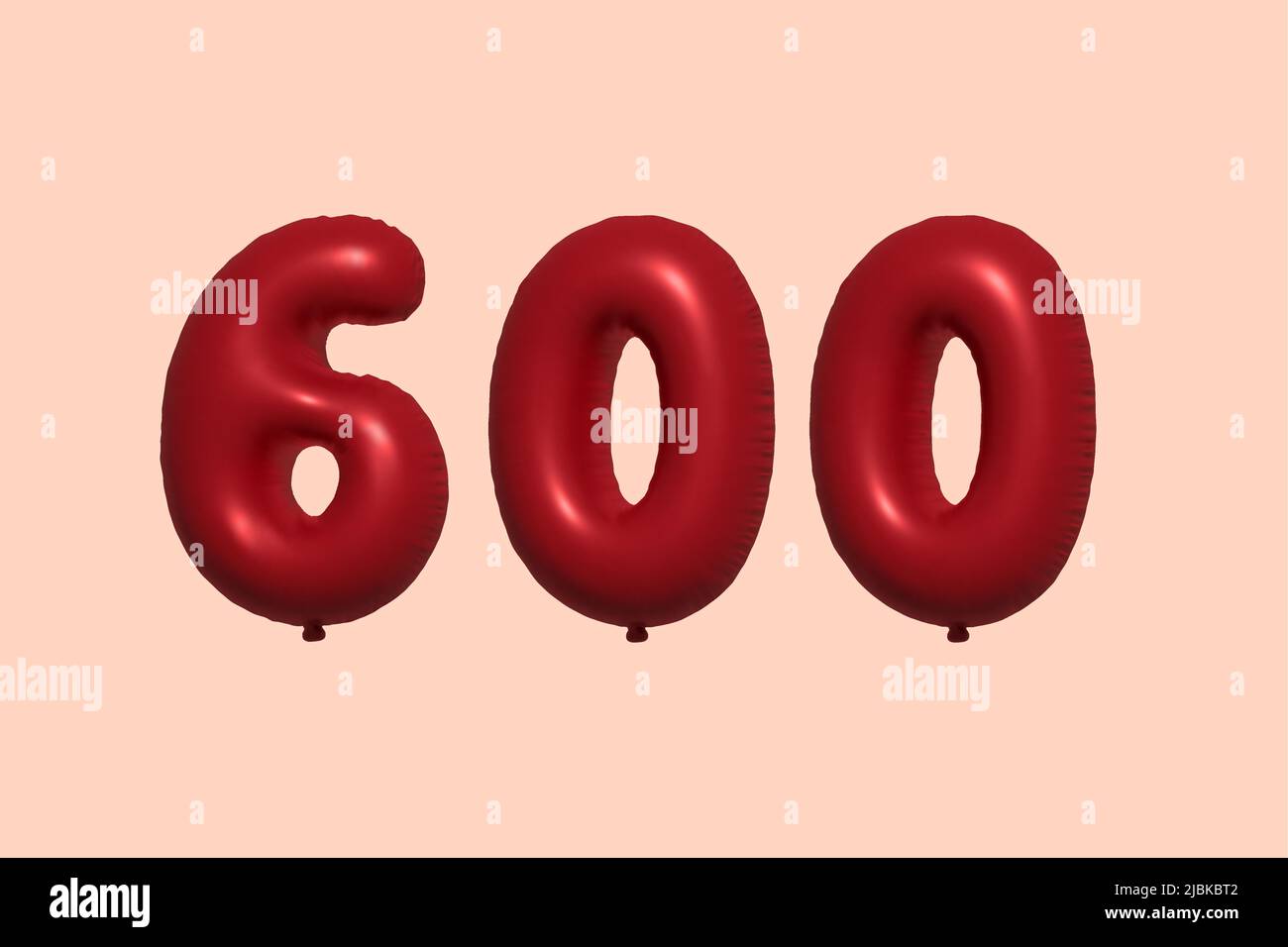 3d number 600 Stock Vector Images - Alamy