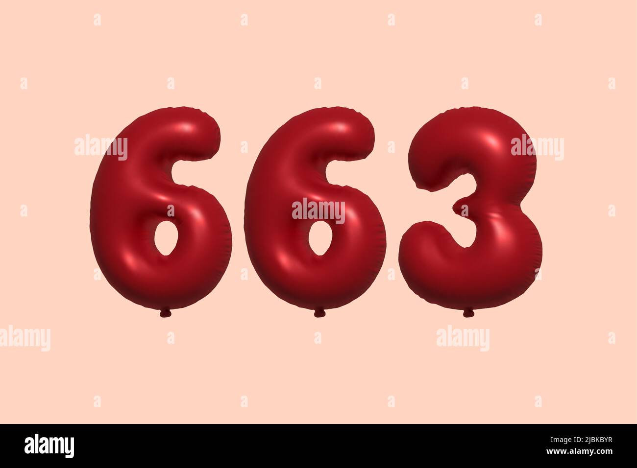 Balloon number 663 hi-res stock photography and images - Alamy