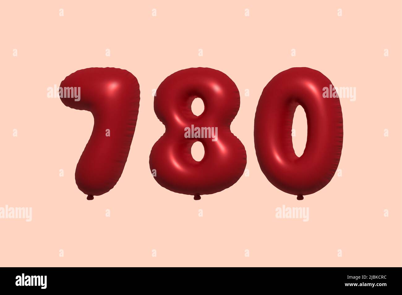 3d number 780 Stock Vector Images - Alamy
