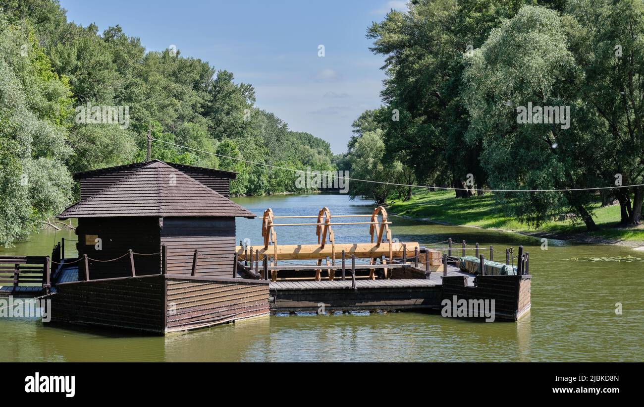 The water mill in Kolárovo is a nicely reconstructed floating water ...